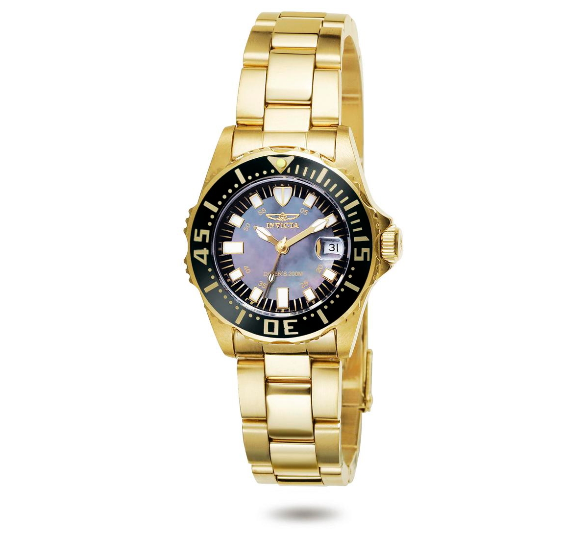 Click here for Invicta Womens 2962 Pro Diver Quartz 3 Hand Black... prices