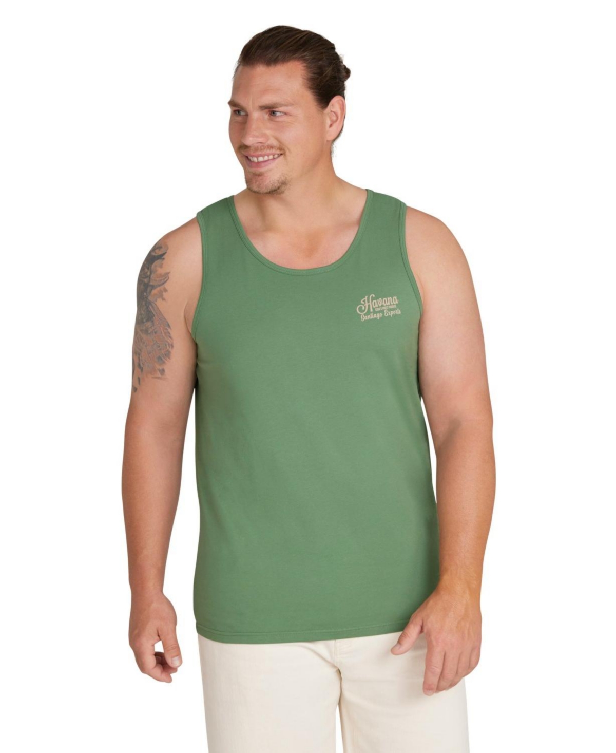 Click here for Johnny Bigg Big & Tall Havana Singlet - Palm prices