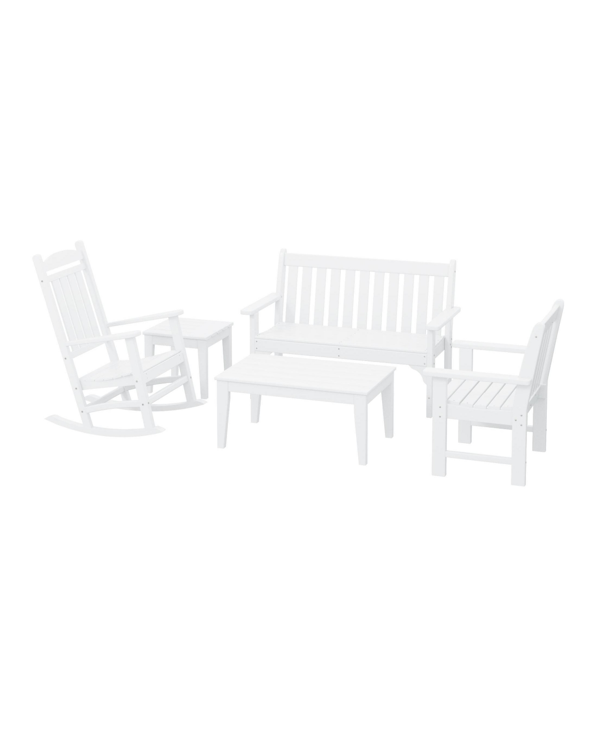 Click here for WestinTrends 5-Piece Hdpe Outdoor Patio Furniture... prices