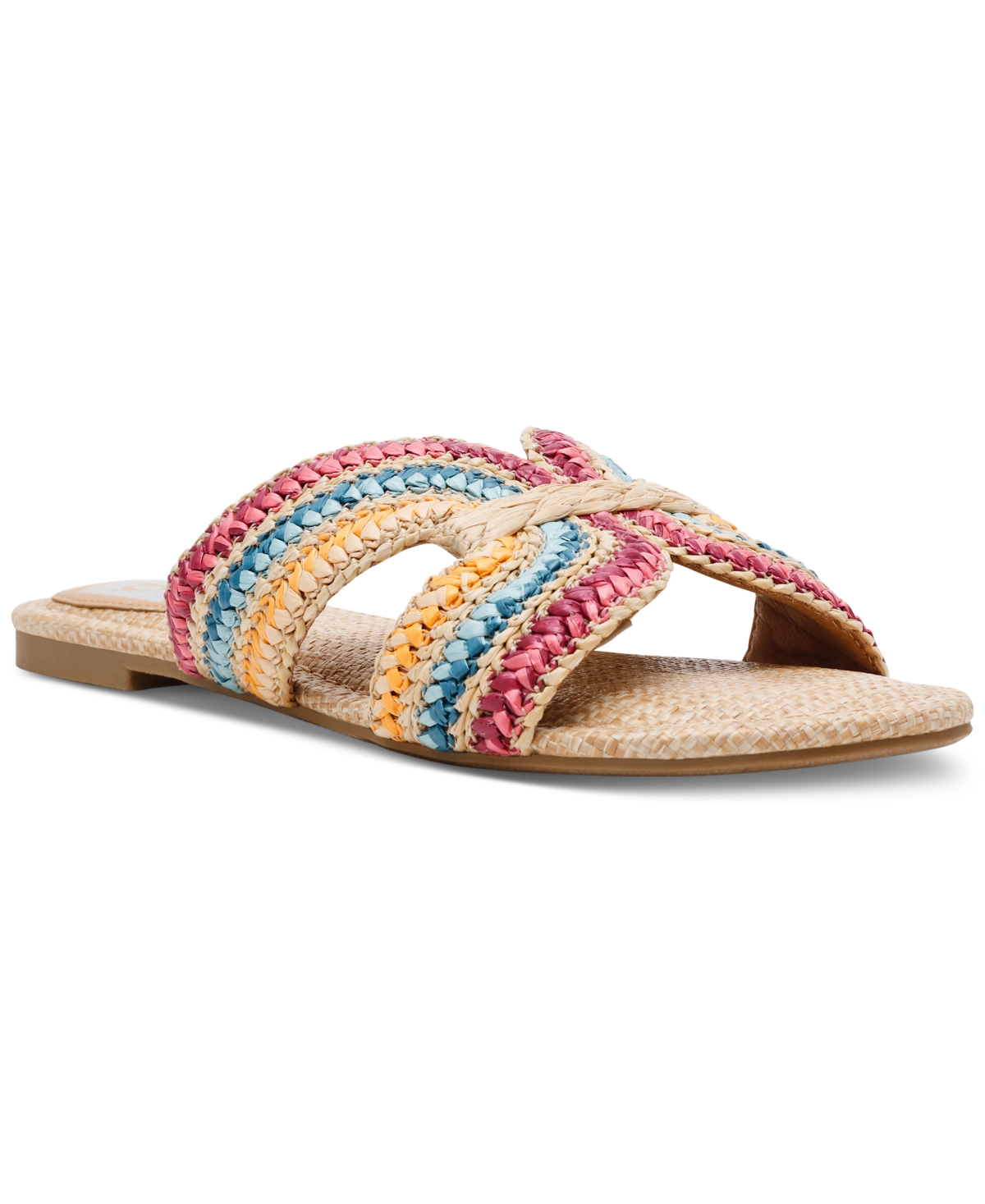 Click here for Dv Dolce Vita Womens Geeya Raffia Criss Cross Stra... prices