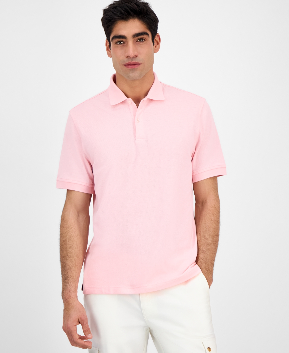 Click here for Club Room Mens Classic Fit Performance Stretch Pol... prices
