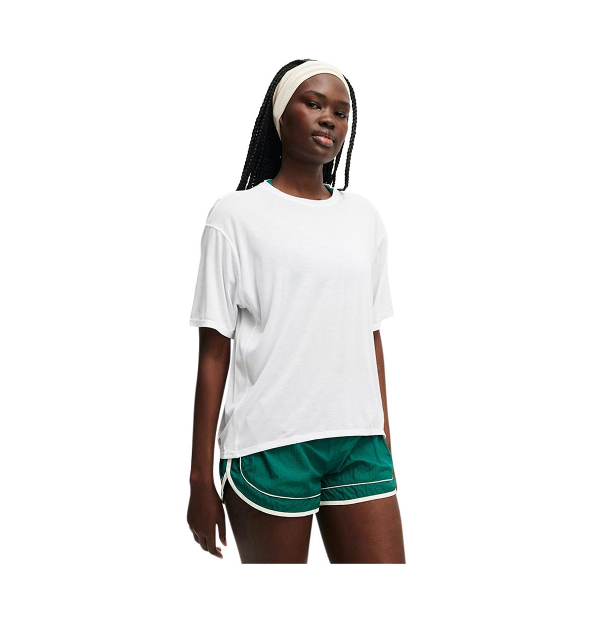 Click here for Cotton On Womens Active Lightweight Tshirt - White prices