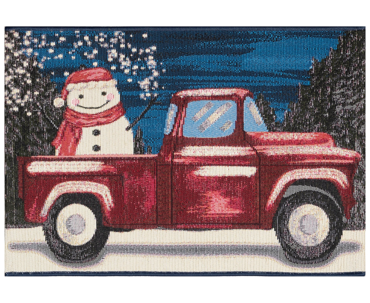Click here for Liora Manne Esencia Truck Load of Cheer 25x311 Are... prices