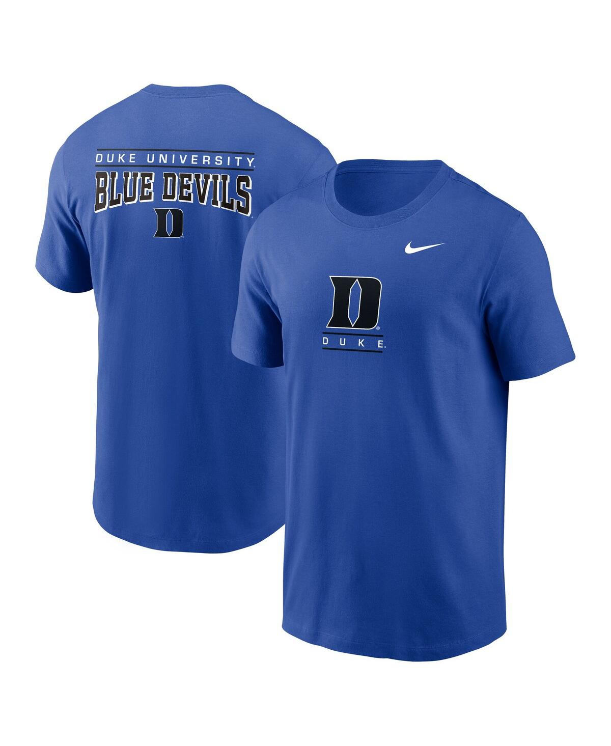 Click here for Nike Mens Royal Duke Blue Devils 2-Hit T-Shirt - R... prices