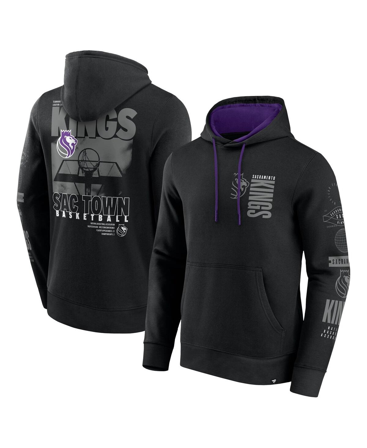 Click here for Fanatics Mens Black Sacramento Kings Game Time Cro... prices