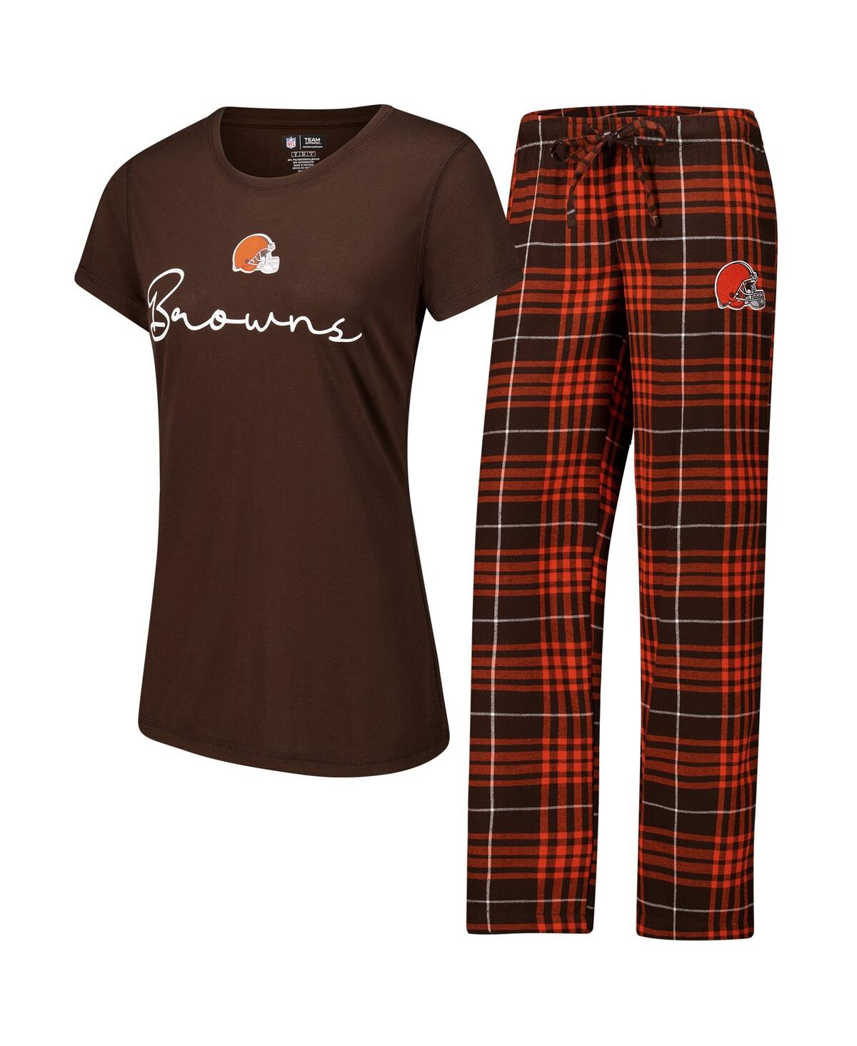 Click here for Concepts Sport Womens Cleveland Browns Vector T-Sh... prices
