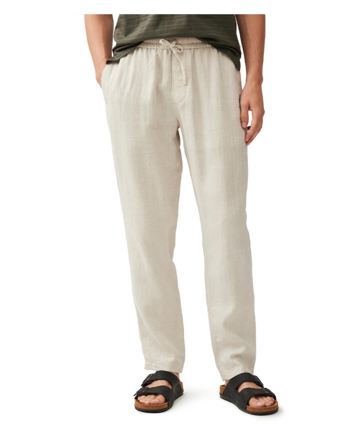 Click here for Rodd Gunn Mens Linen Resort Pant - Oatmeal natural prices