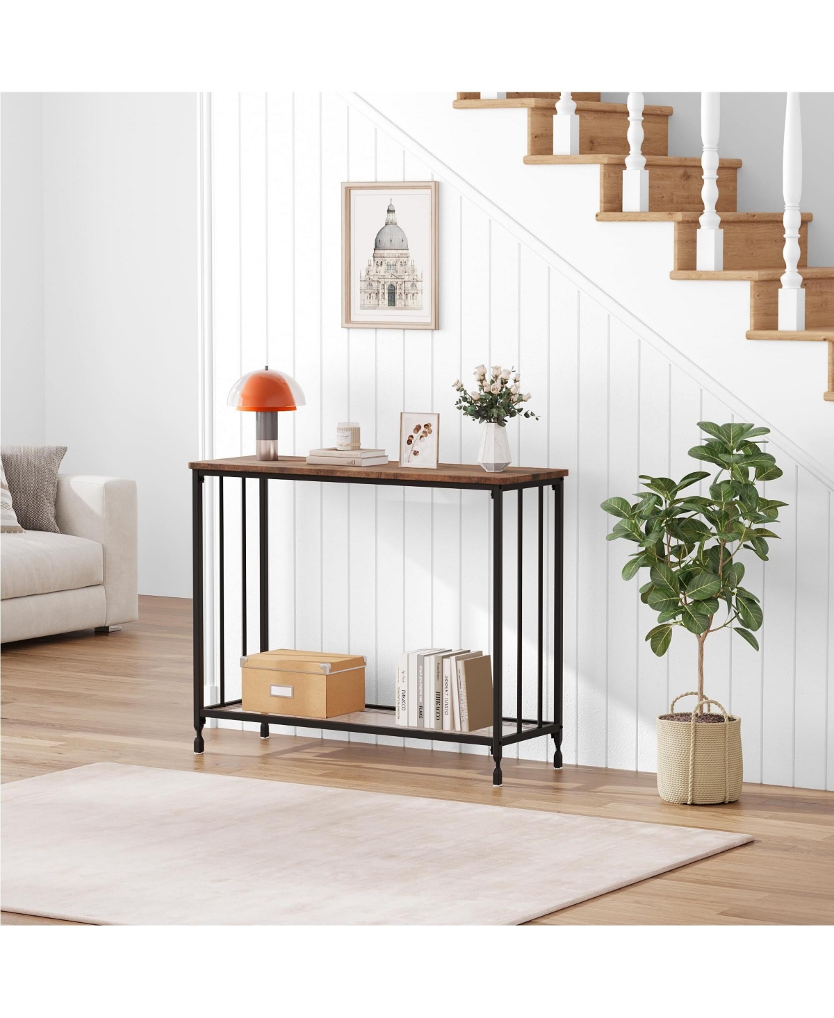 Click here for gaomon Narrow Console Table 32 Entryway Table with... prices