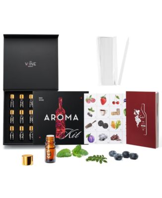 The Wine Savant Red Wine Aroma Kit, Set of 15 - Macy's