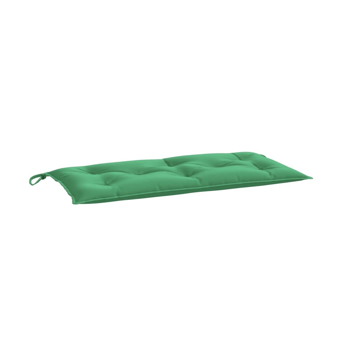 Click here for Garden Bench Cushion Green 39.4x19.7x2.8 Oxford Fa... prices