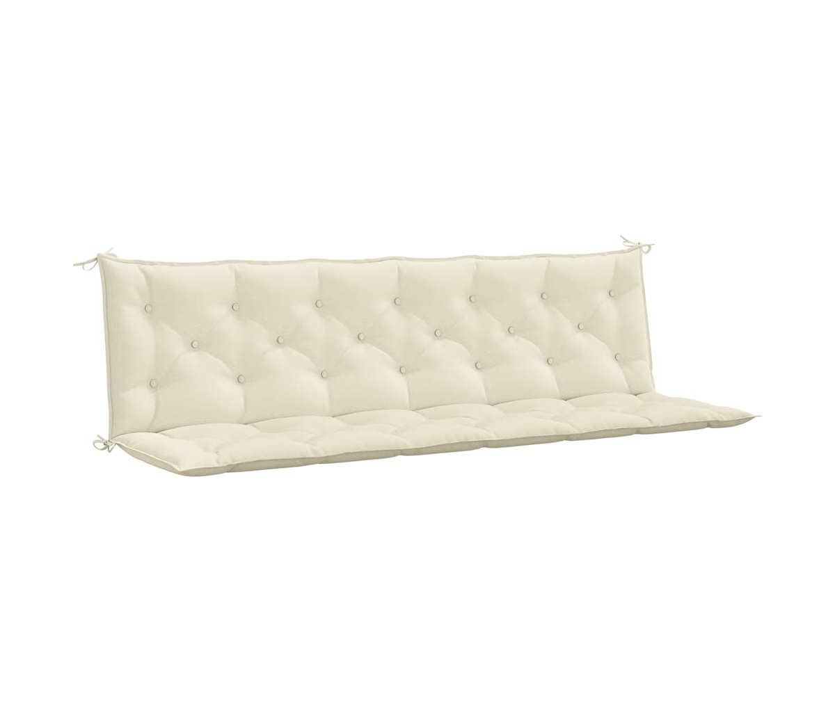Click here for Garden Bench Cushion Cream White 78.7x(19.7+19.7)x... prices