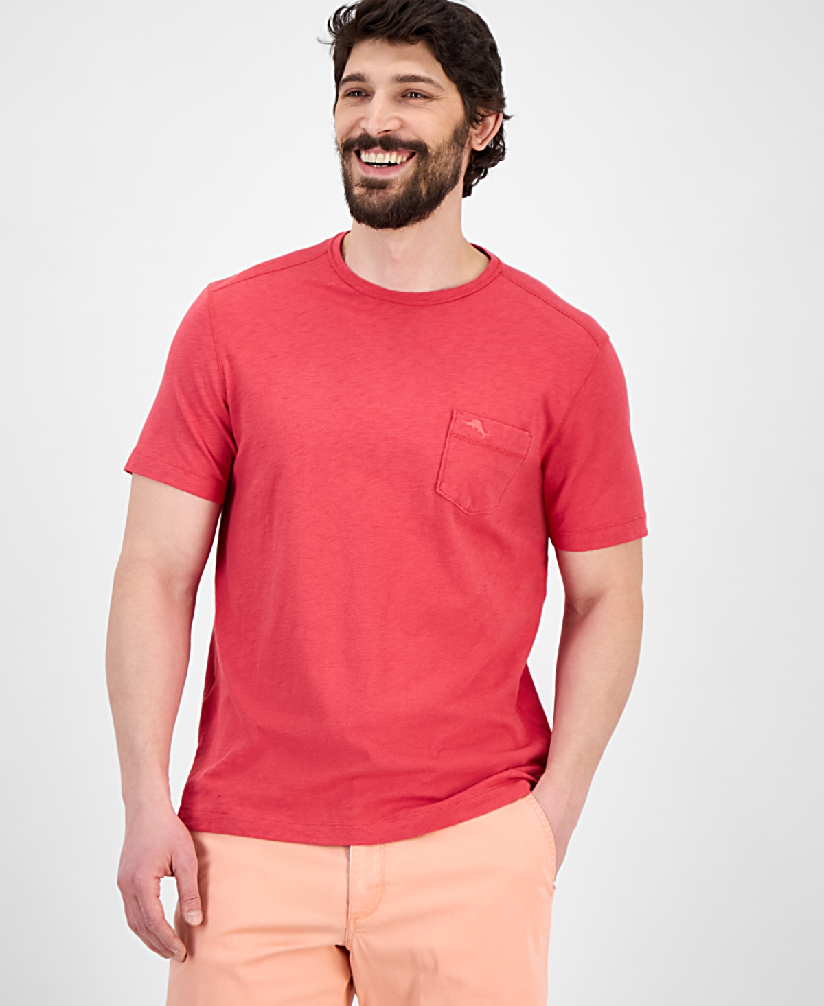 Click here for Tommy Bahama Mens Short Sleeve Crewneck Pocket Can... prices