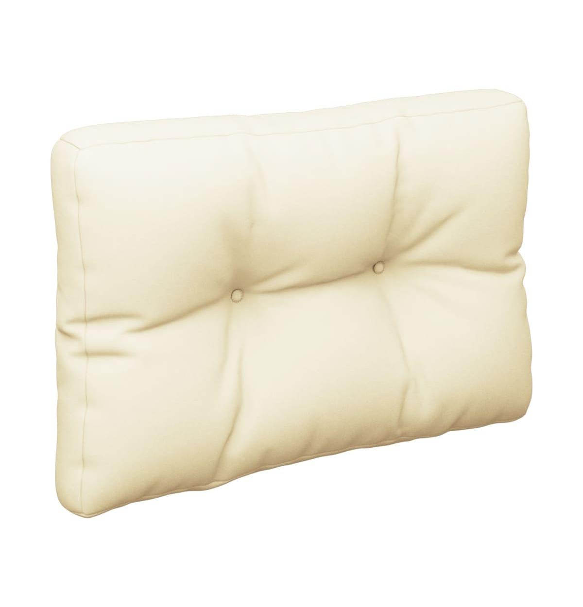 Click here for vidaXL Pallet Cushion Cream 19.7x15.7x4.7 Fabric -... prices