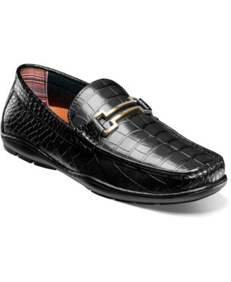 Stacy Adams Men's Embrey Moc Toe Bit Slip On Loafer - Macy's
