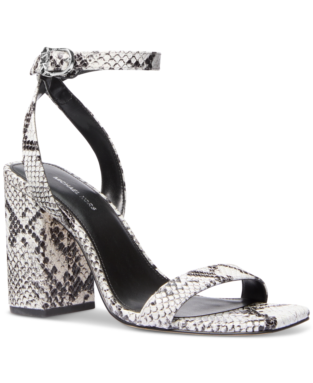 Click here for Michael Michael Kors Womens Merriam Block-Heel San... prices