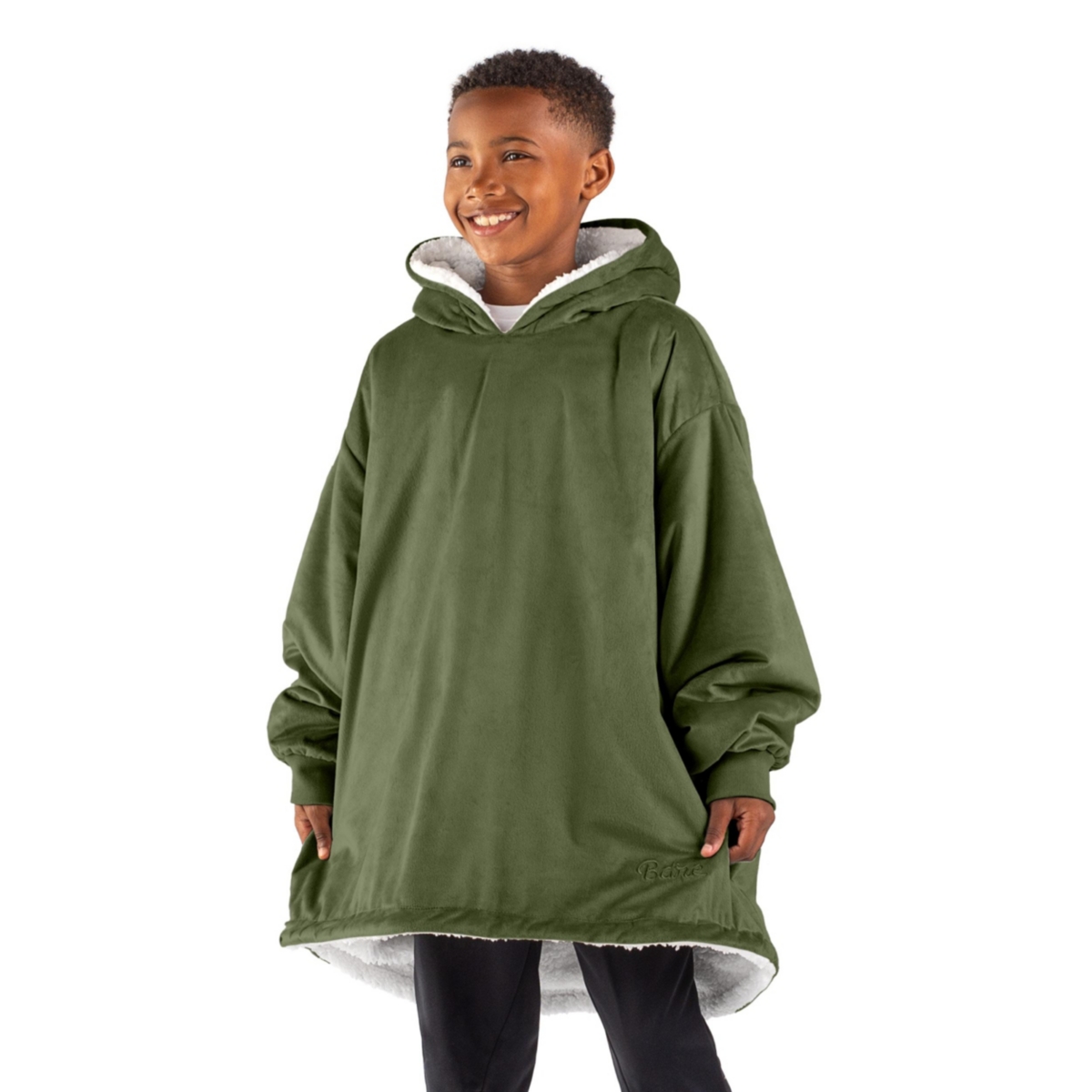 Click here for The Bare Homey - Youth Wearable Blanket - Sherpa S... prices