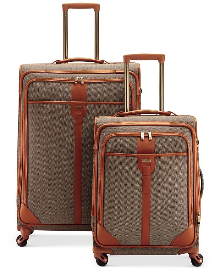 Hartmann CLOSEOUT! Classic Herringbone Luxe Luggage & Reviews - Luggage ...