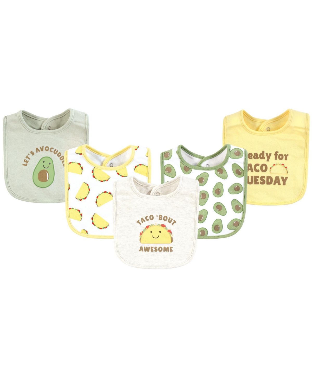 Click here for Hudson Baby Boys 5Pk of Soft Interlock Baby Bibs -... prices