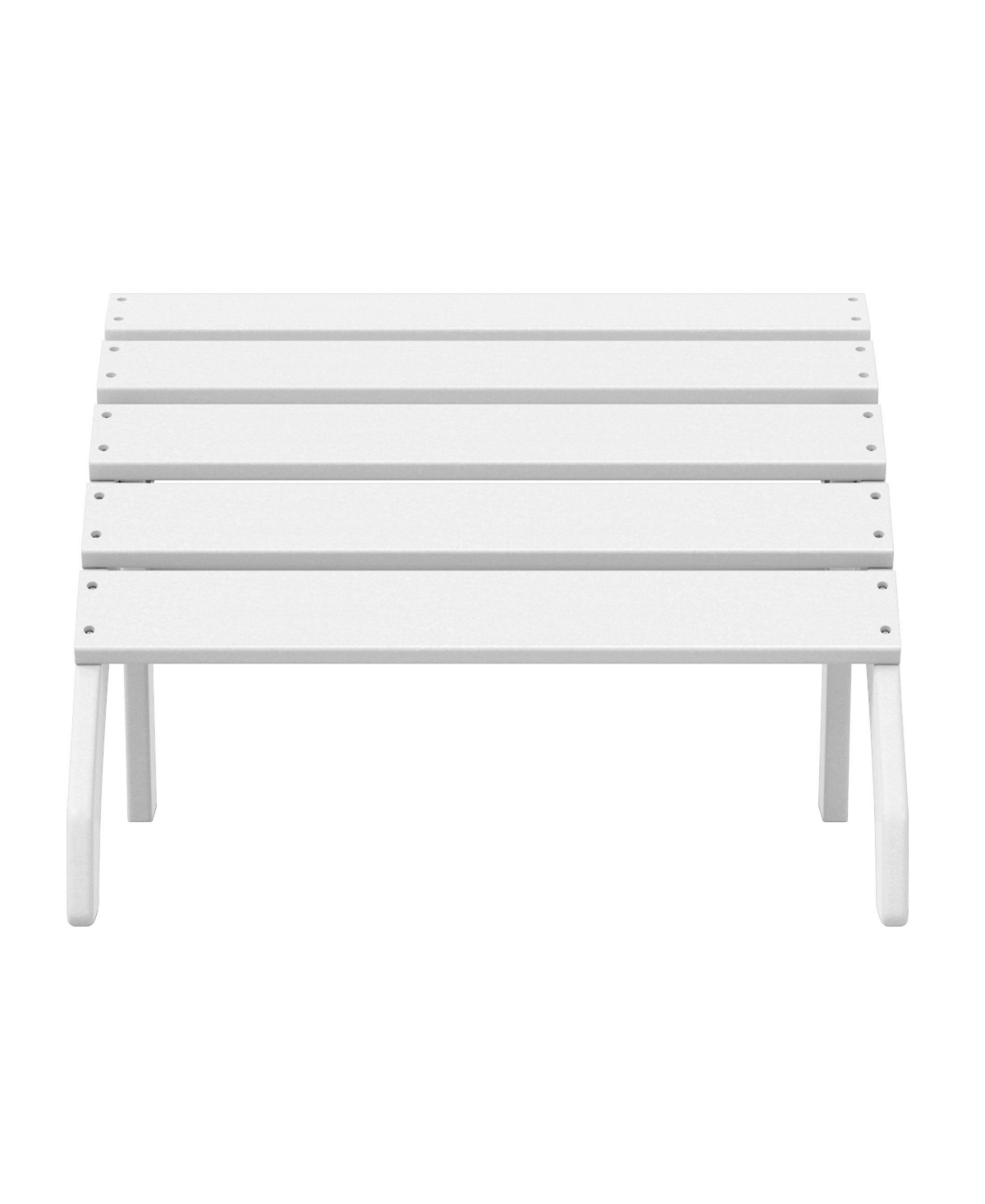 Click here for Outdoor Patio Hdpe Adirondack Ottoman Footrest - W... prices