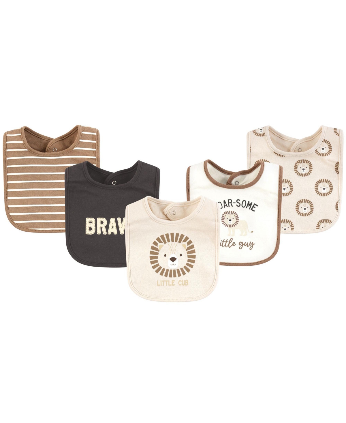 Click here for Hudson Baby Boys 5Pk of Soft Interlock Baby Bibs -... prices