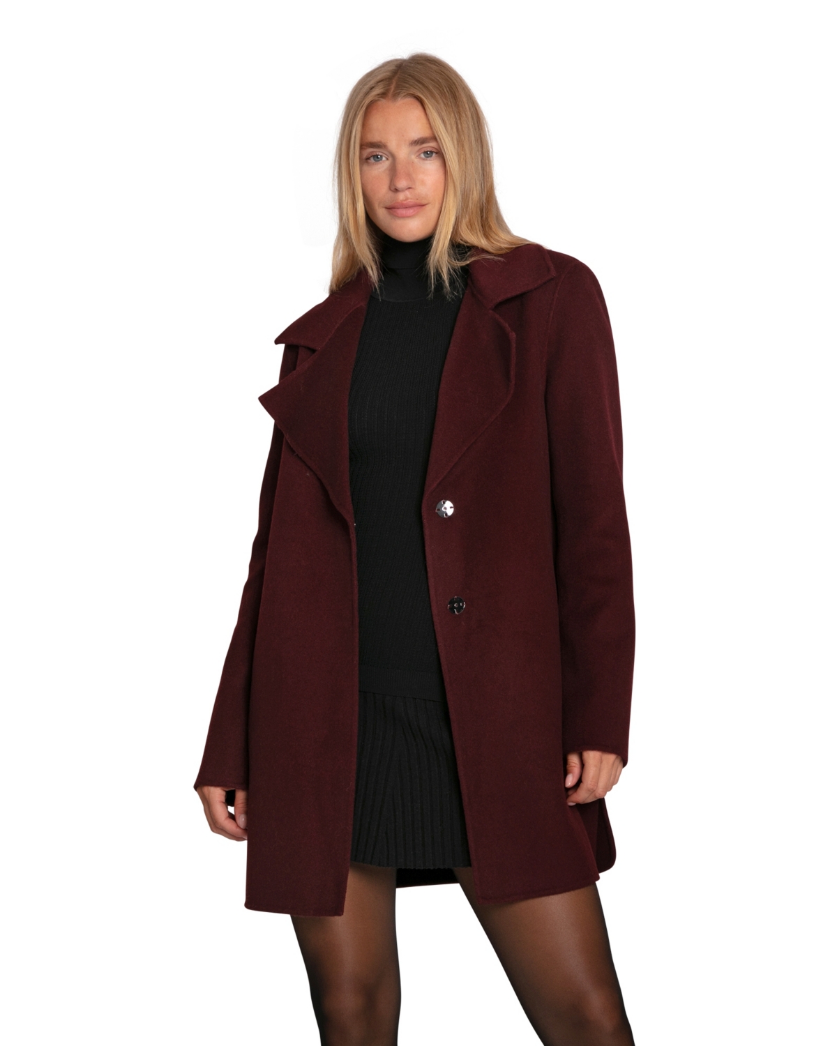 Click here for Belle & Bloom Womens Ex-Boyfriend Wool Blend Overs... prices