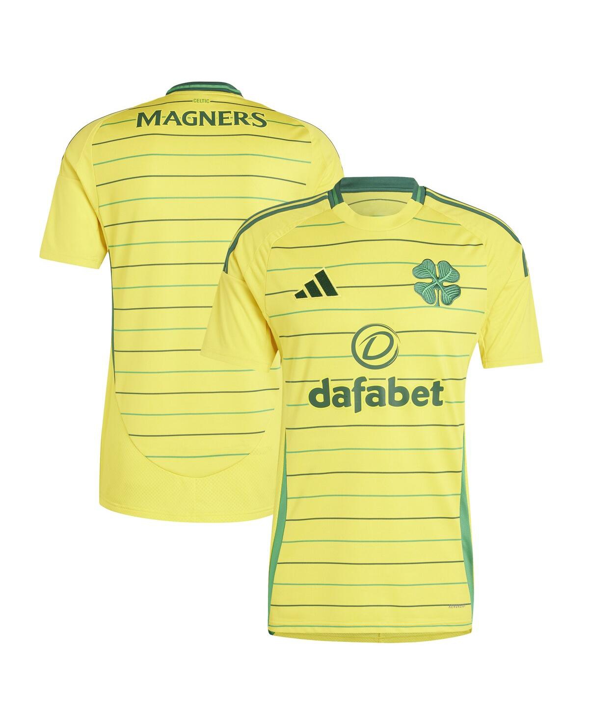 Click here for Adidas Mens Yellow Celtic 2024/25 Away Replica Jer... prices