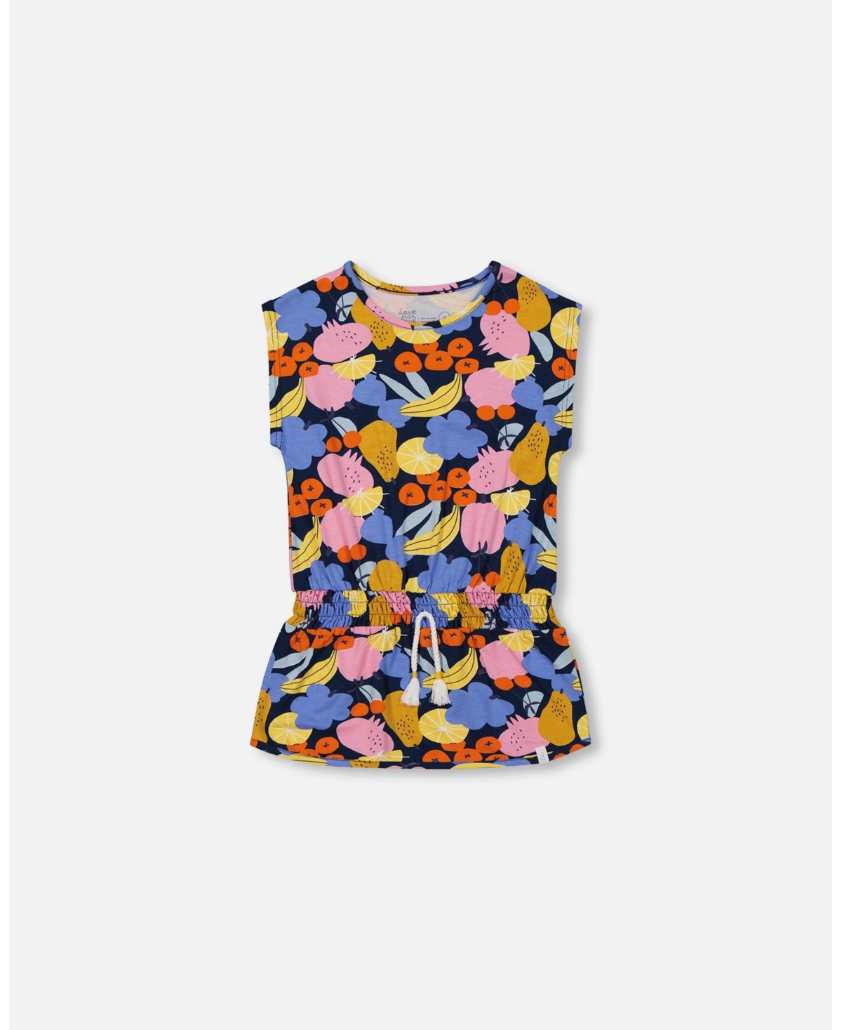 Click here for Deux par Deux Big Girls Printed Tunic Top Multicol... prices