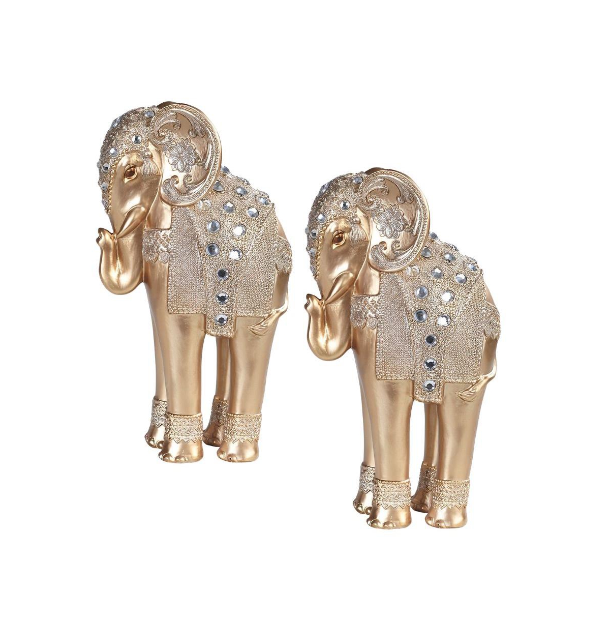 Click here for 2-pc Set Fc Design 9.5H Standing Long Legged Eleph... prices