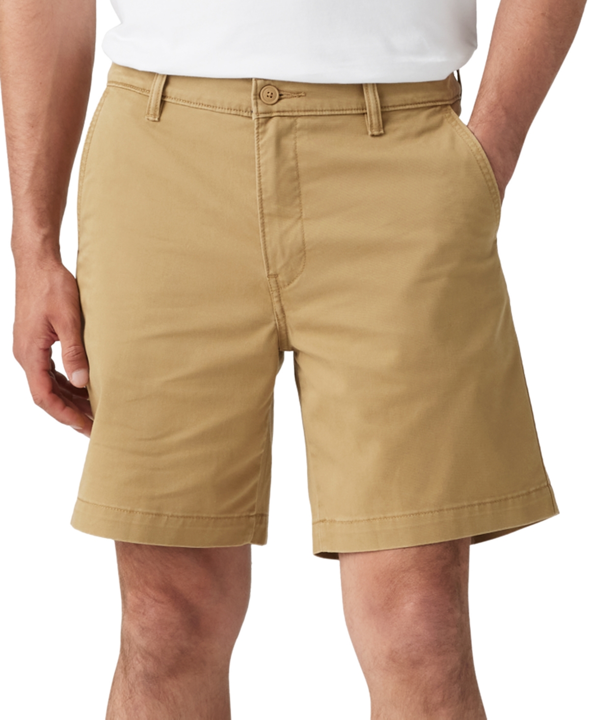Click here for Levis Mens Relaxed-Fit 8 Chino Shorts - British Kh... prices