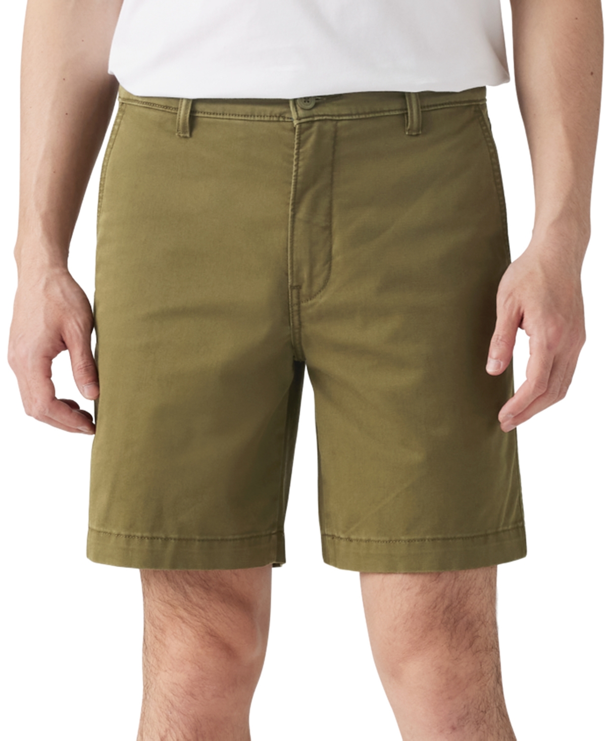 Click here for Levis Mens Relaxed-Fit 8 Chino Shorts - Olive prices