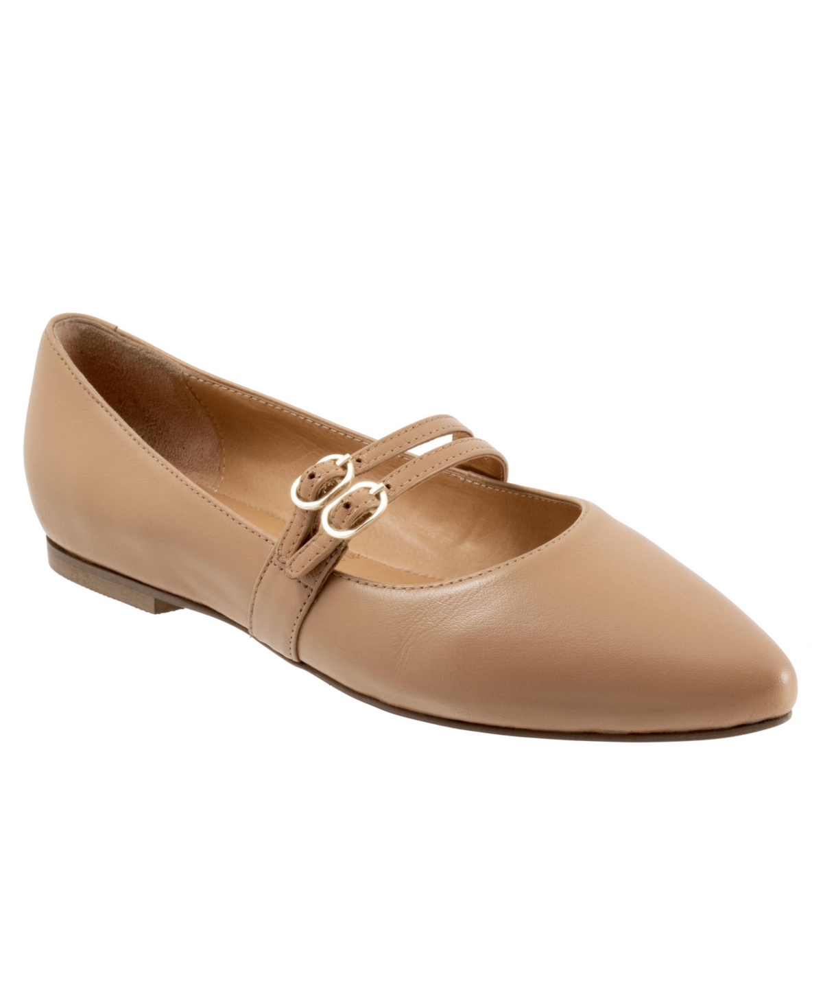 Click here for Trotters Emerald Flat - Beige prices