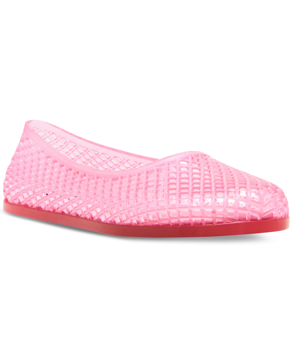 Click here for Steve Madden Womens Gyzmo Jelly Flats - Pink prices