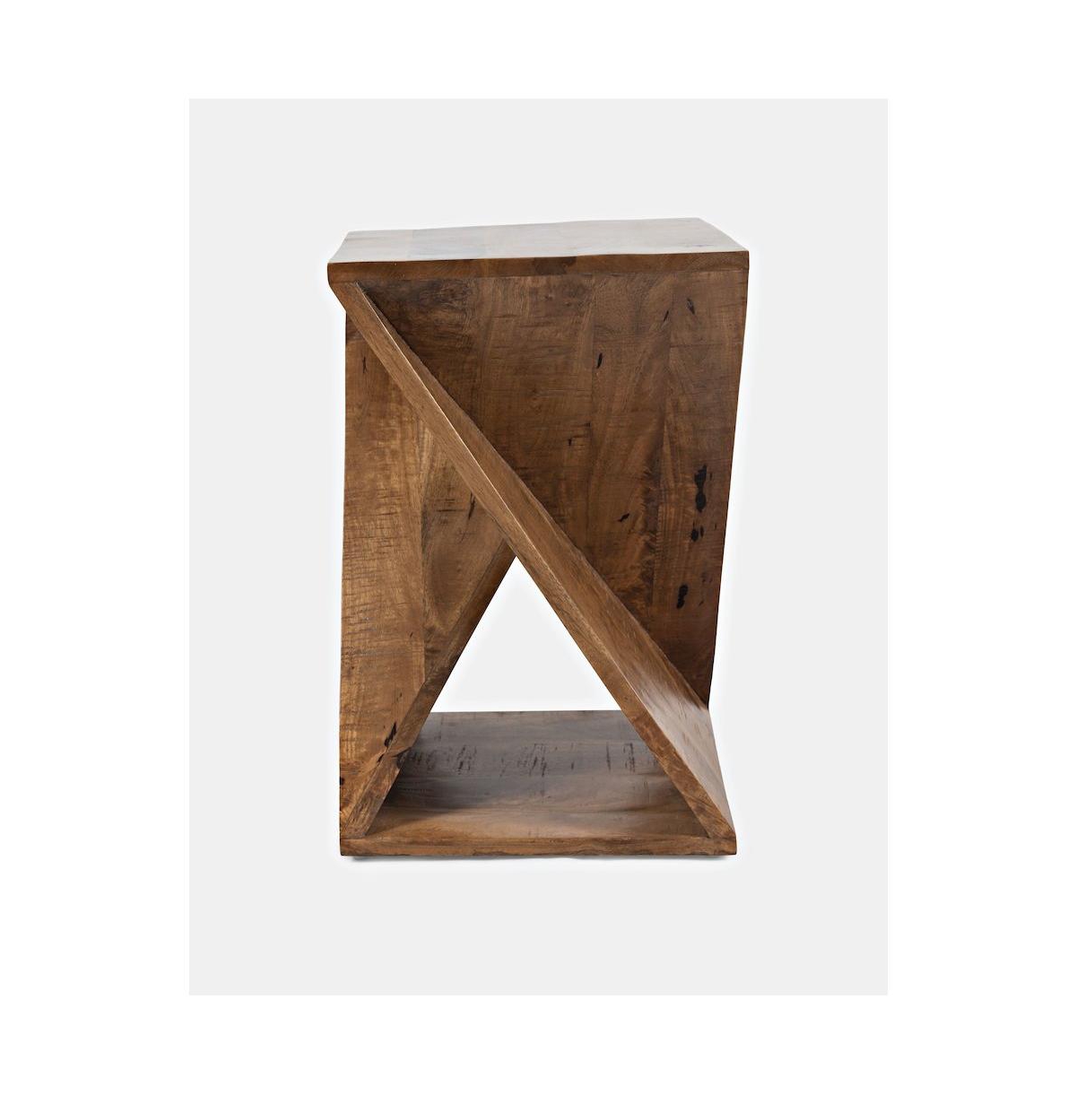 Click here for Global Archive Solid Mango Hardwood Modern Angled... prices