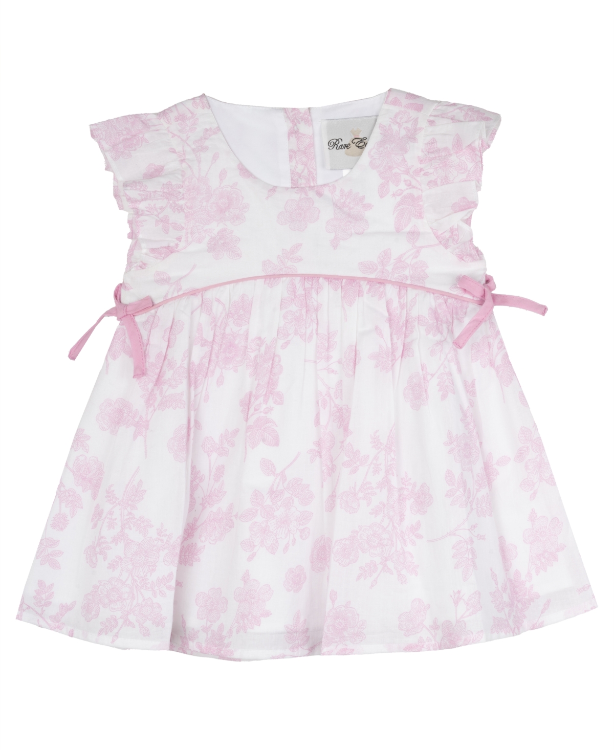 Click here for Rare Editions Baby Girls Toile Printed Dress - Pin... prices