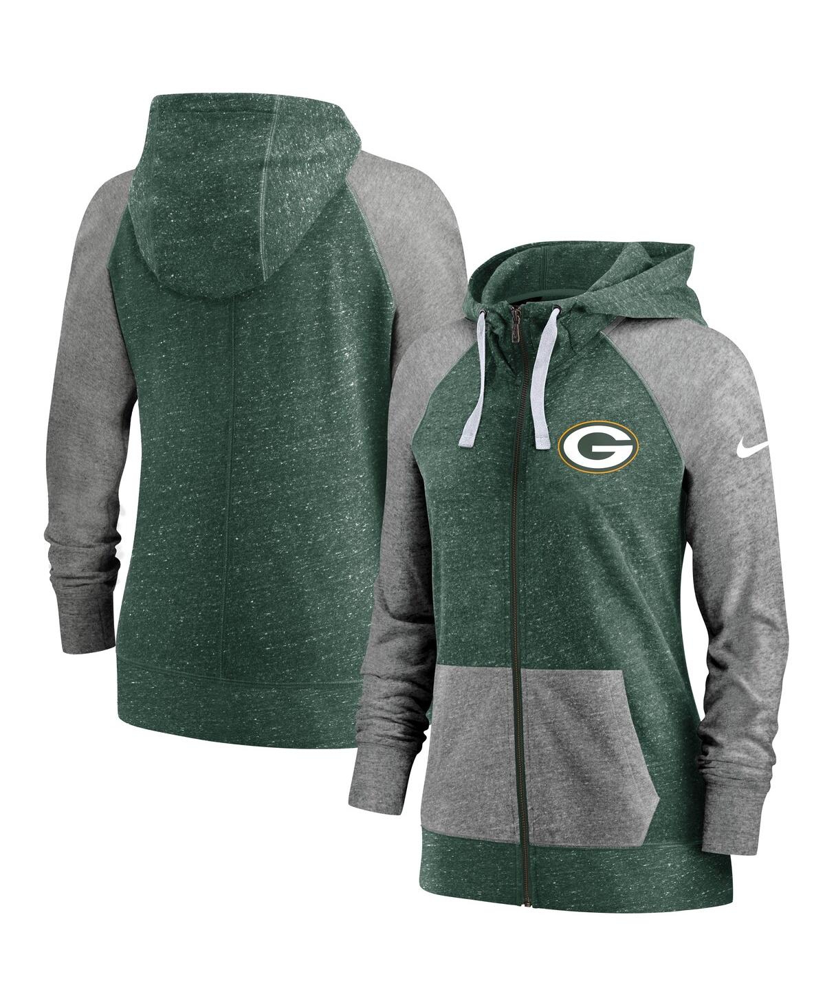 Click here for Nike Womens Heathered Green/Charcoal Green Bay Pac... prices