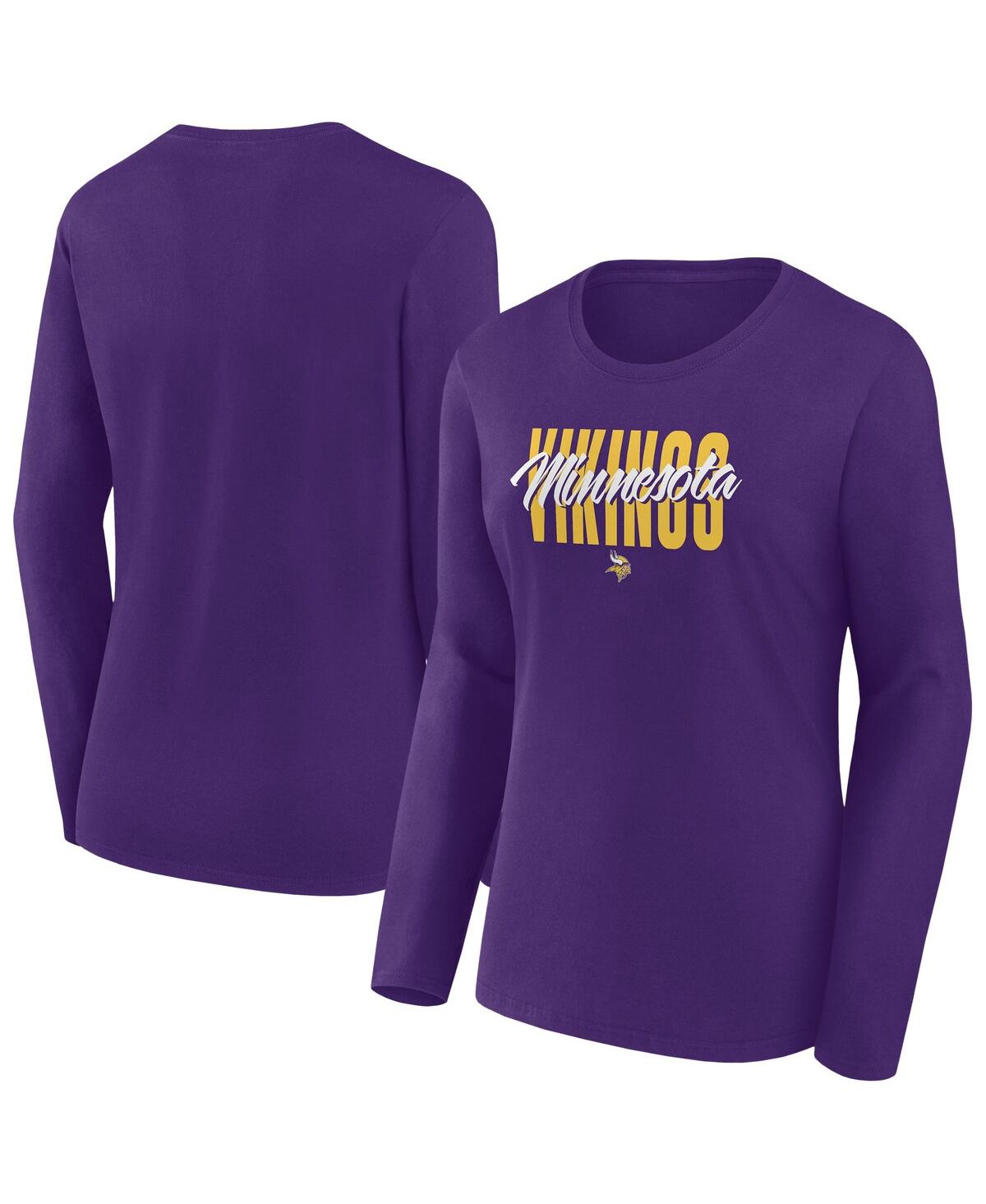 Click here for Fanatics Womens Purple Minnesota Vikings Long Slee... prices