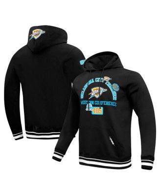 Pro Standard Men's Black Oklahoma City Thunder Area Code Pullover ...