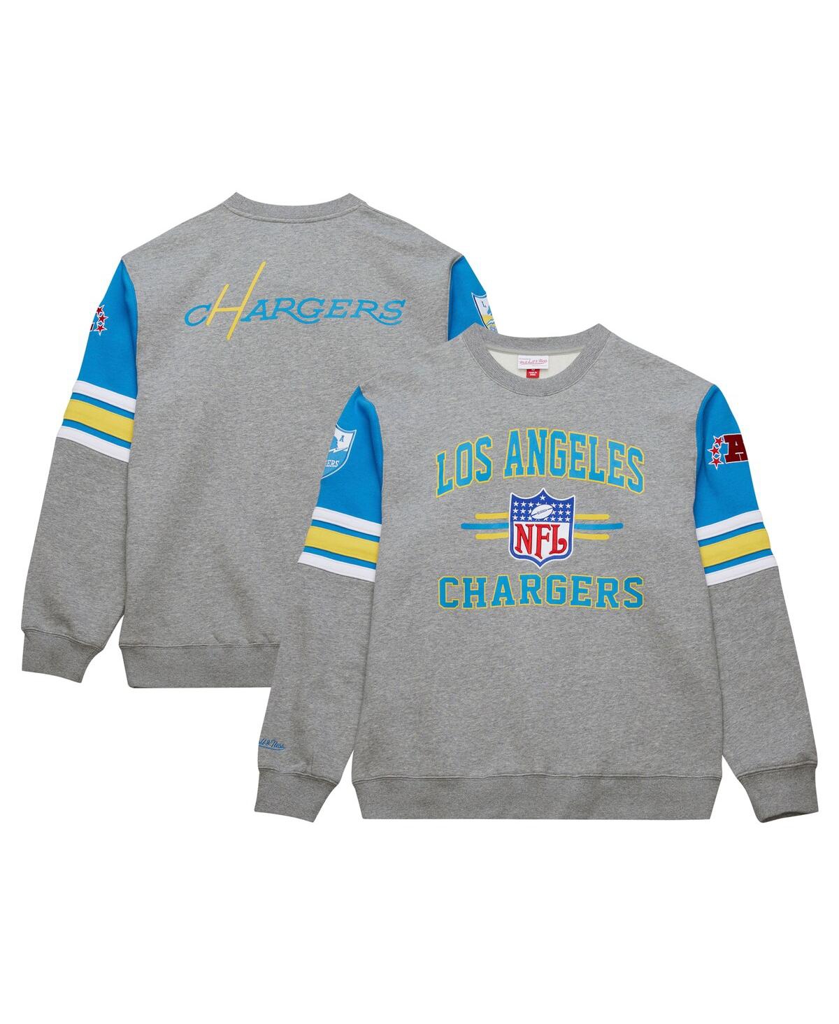 Click here for Mitchell & Ness Mens Heather Gray Los Angeles Char... prices