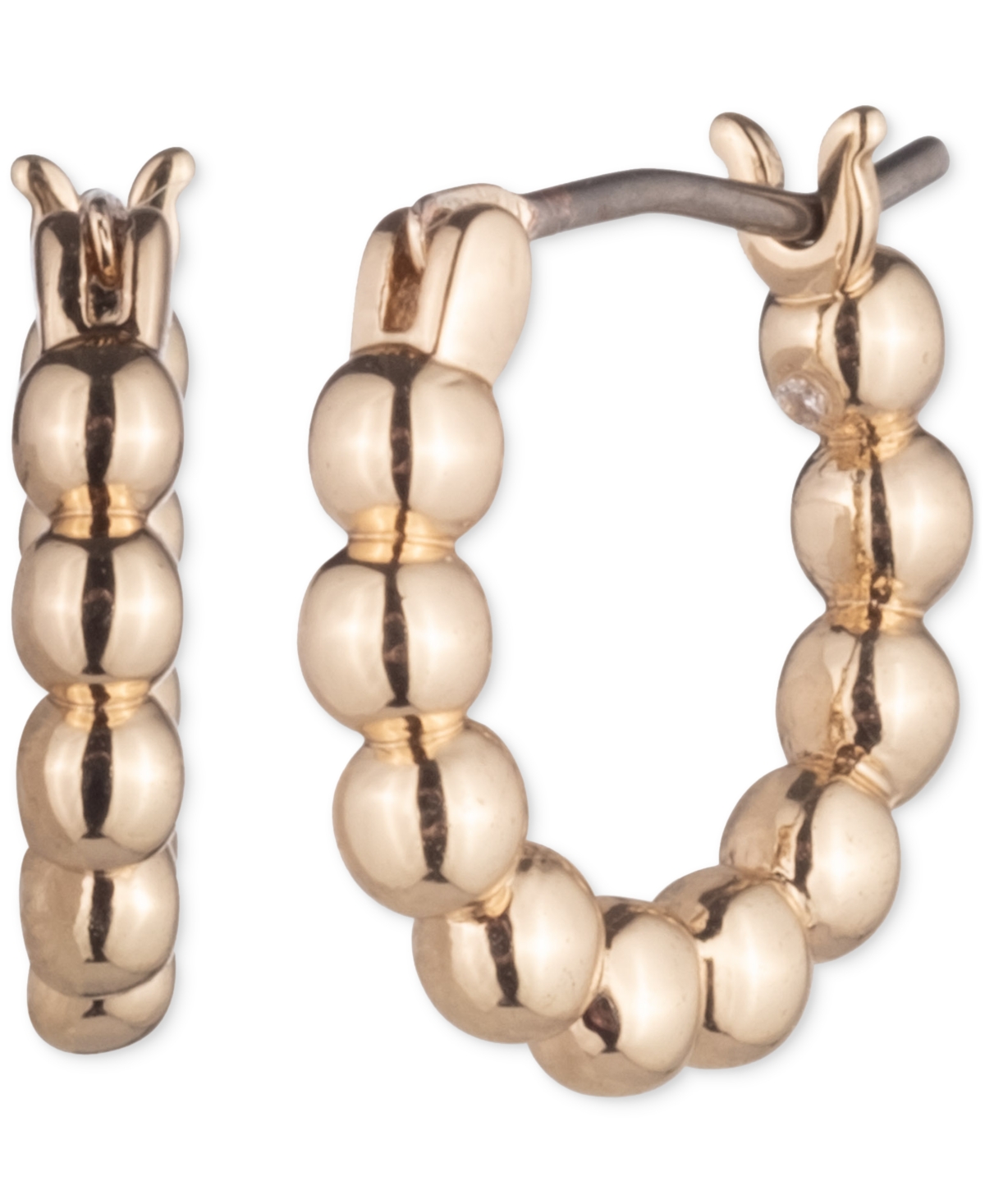 Click here for Lauren Ralph Lauren Beaded Small Hoop Earrings  0.... prices