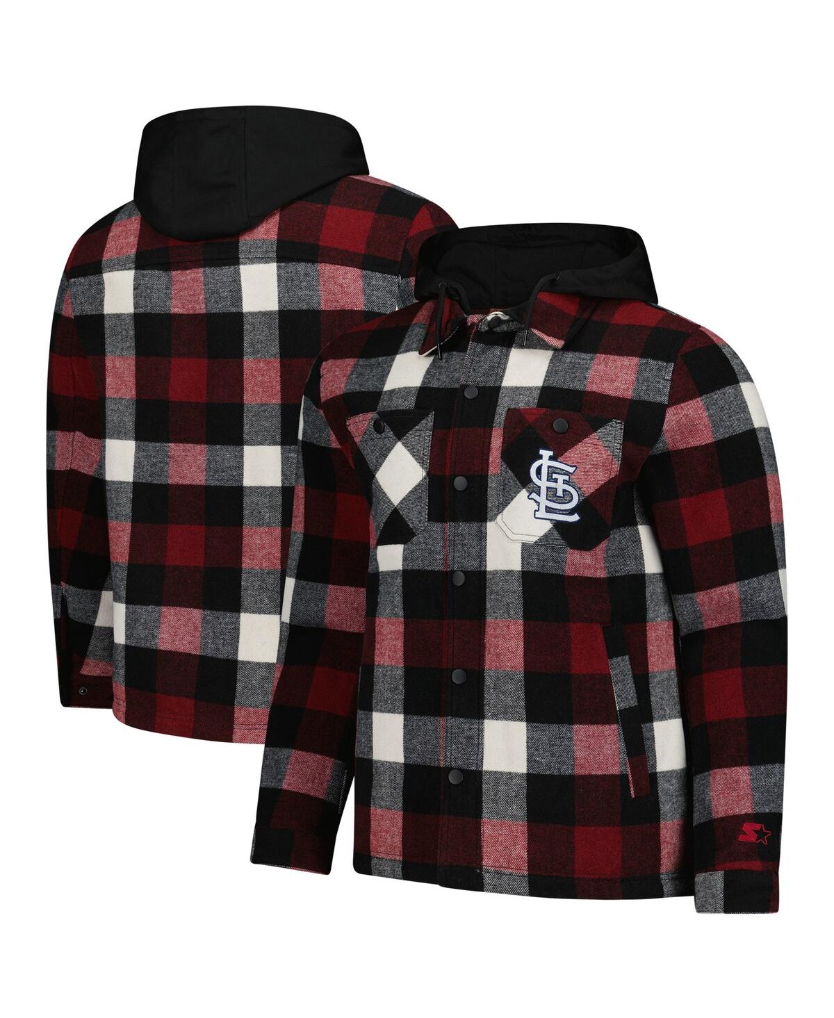 Click here for Starter Mens Red/Black St. Louis Cardinals Sherpa... prices