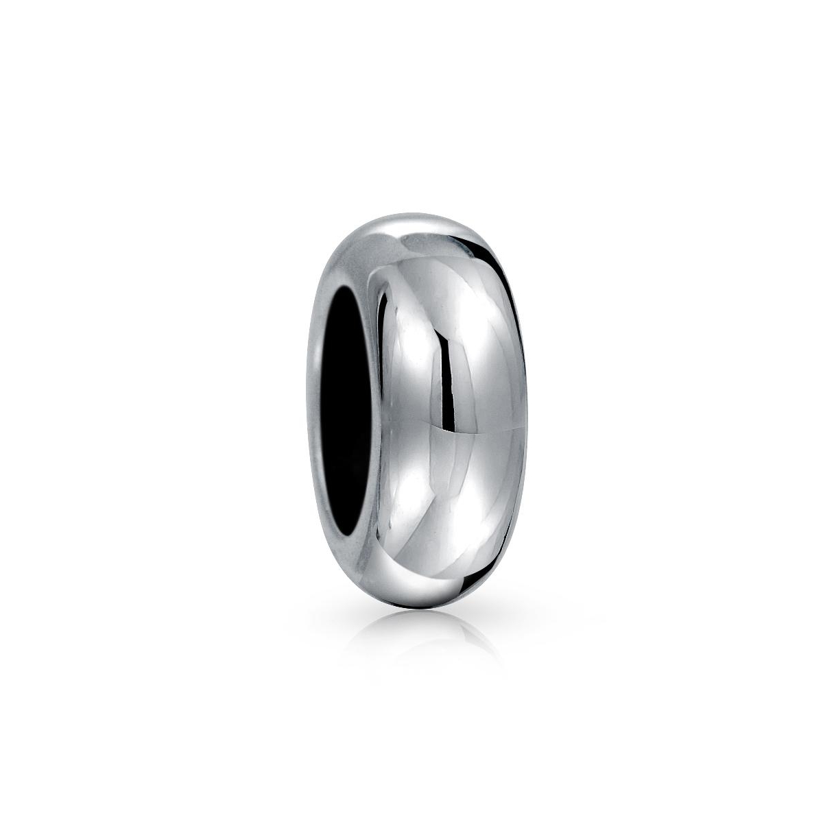 Click here for Bling Jewelry Clasp Spacer Charm Black Rubber Stop... prices