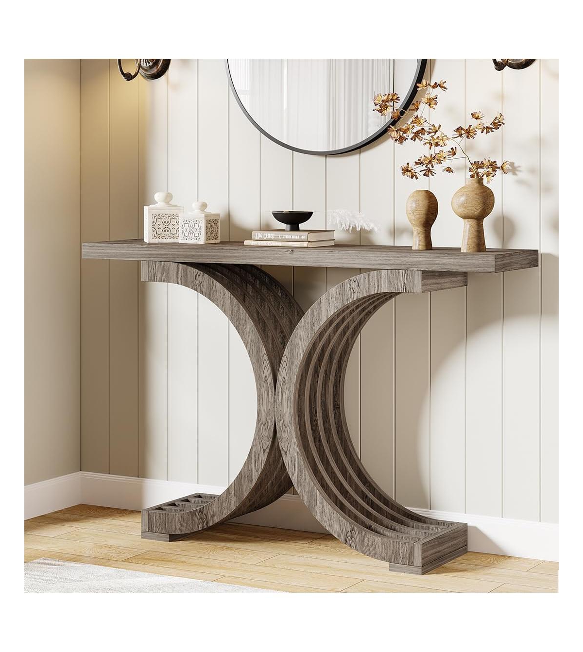 Click here for Tribesigns Wooden Entryway Console Table  Farmhous... prices