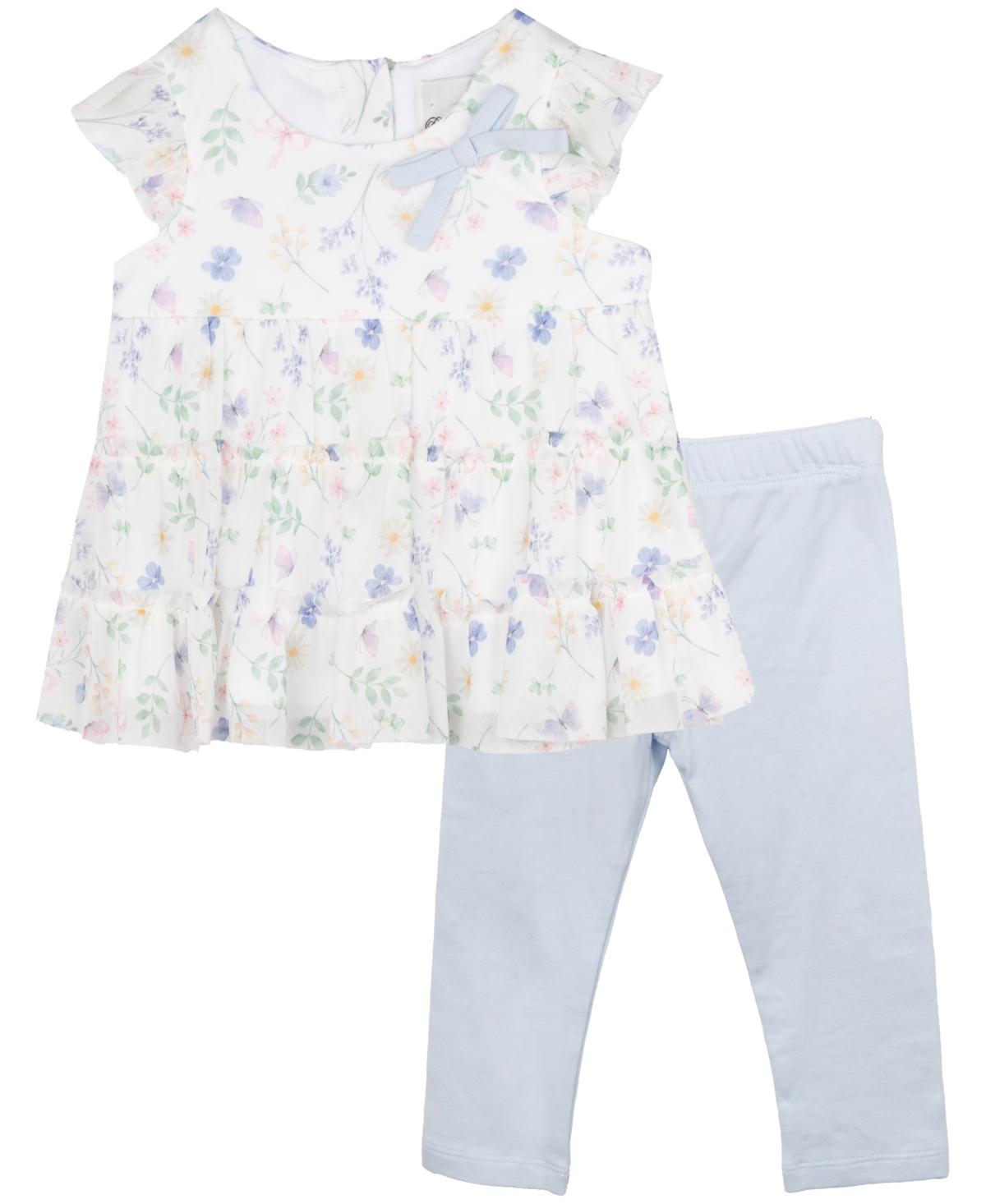 Click here for Rare Editions Baby Girls 2-Piece Power Mesh Dressy... prices