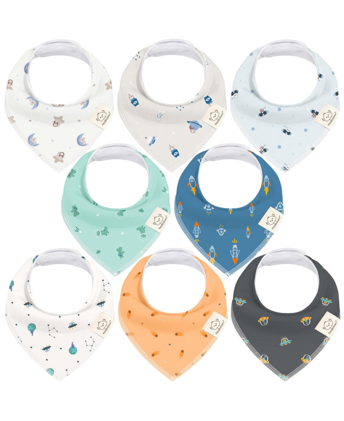 Click here for KeaBabies 8pk Baby Bandana Bibs  Baby Drool Bibs f... prices