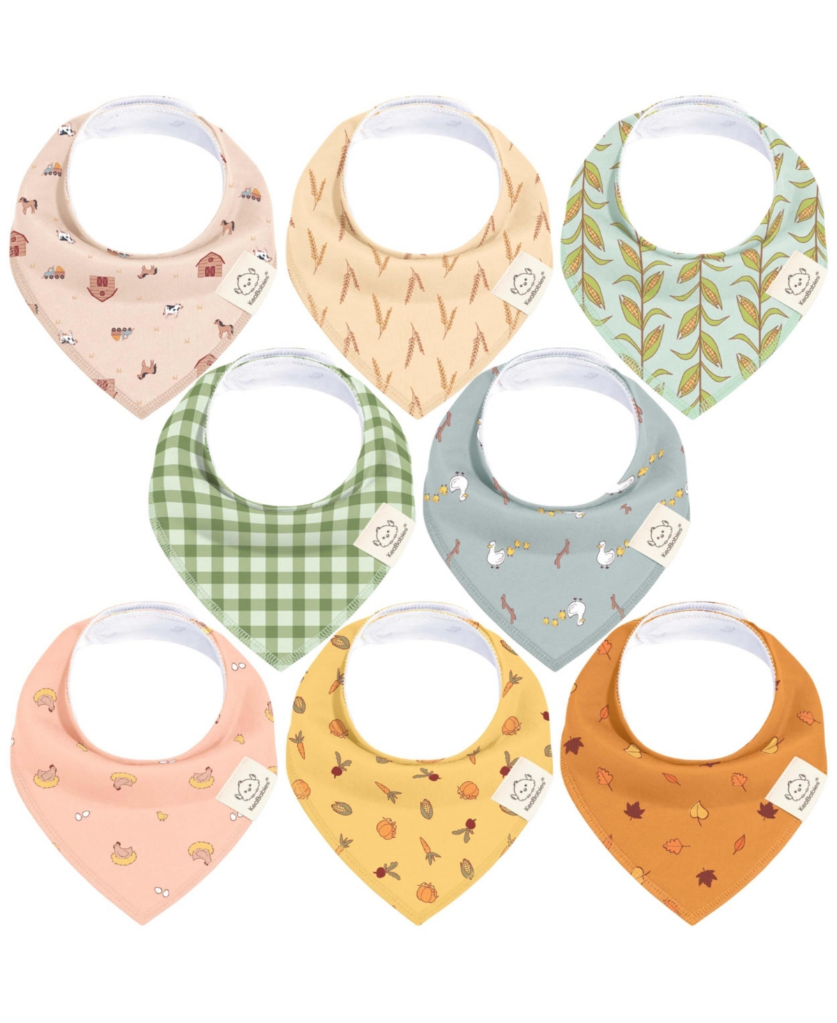 Click here for KeaBabies 8pk Baby Bandana Bibs  Baby Drool Bibs f... prices