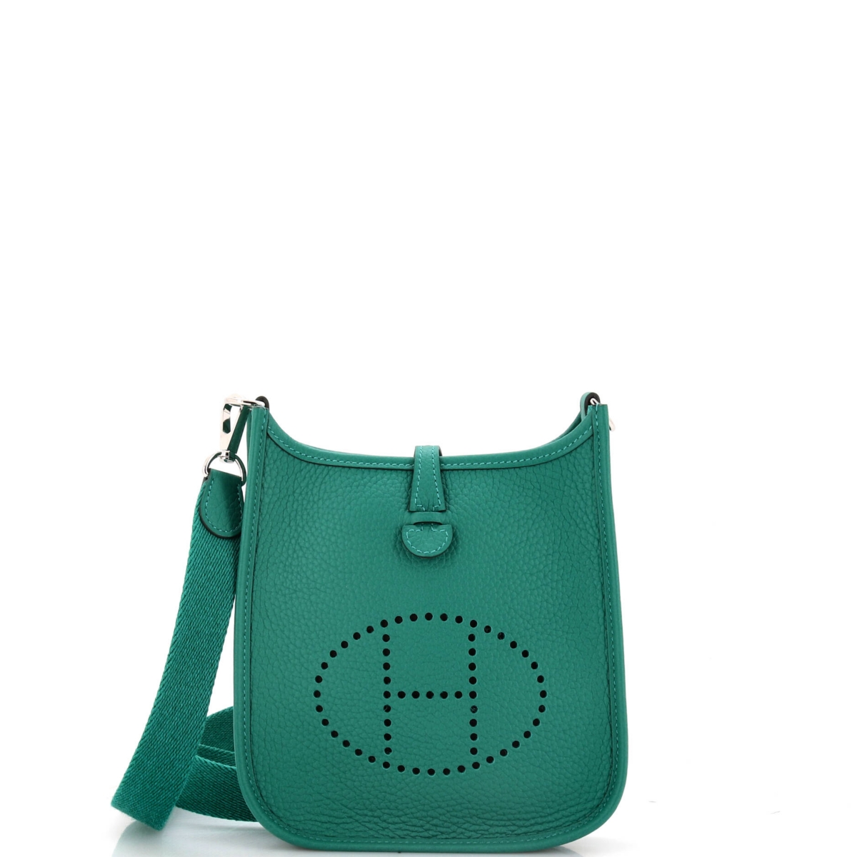 Click here for Pre-Owned Hermes Tpm Evelyne Bag Gen Iii Clemence... prices