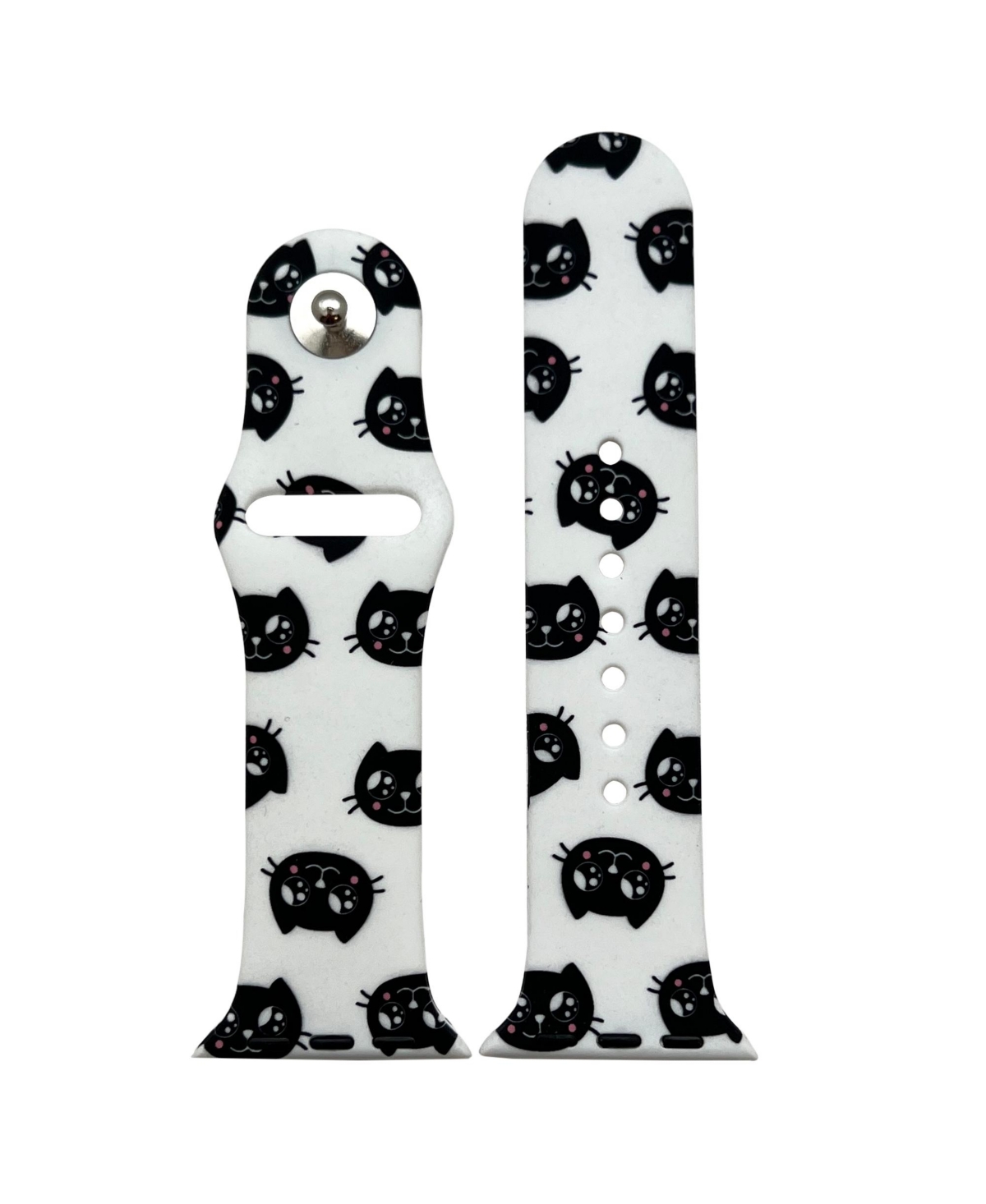 Click here for Olivia Pratt Cat Printed Silicone Apple Watch Band... prices