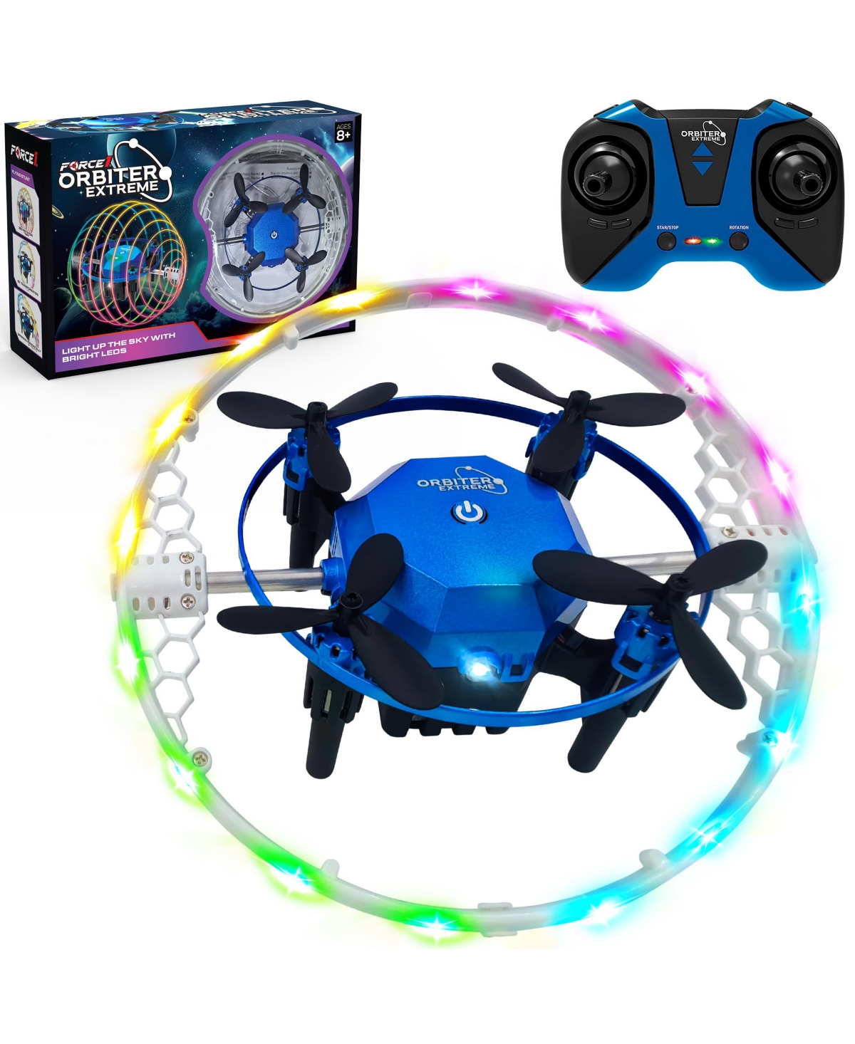 Click here for Force1 Obiter Extreme Rc Aerial Drone with 360 Spi... prices