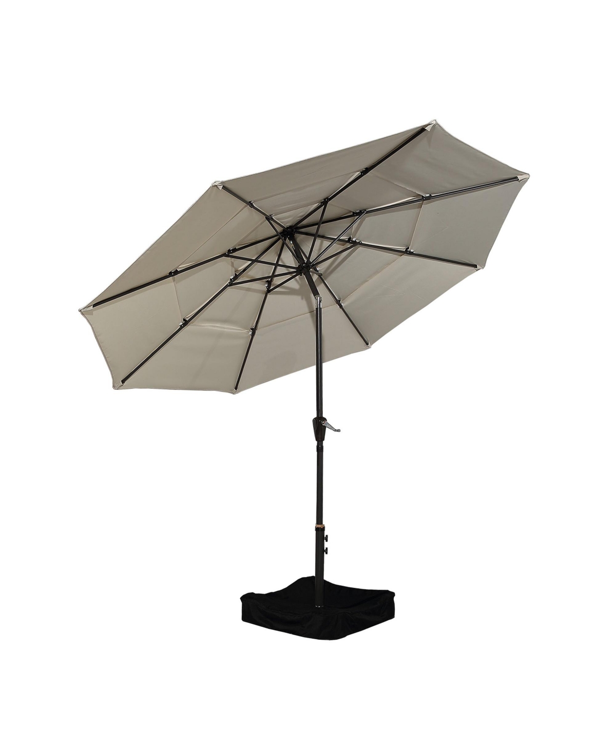 Click here for 10 Ft Patio Umbrella 3-Tier Outdoor Patio Table Um... prices