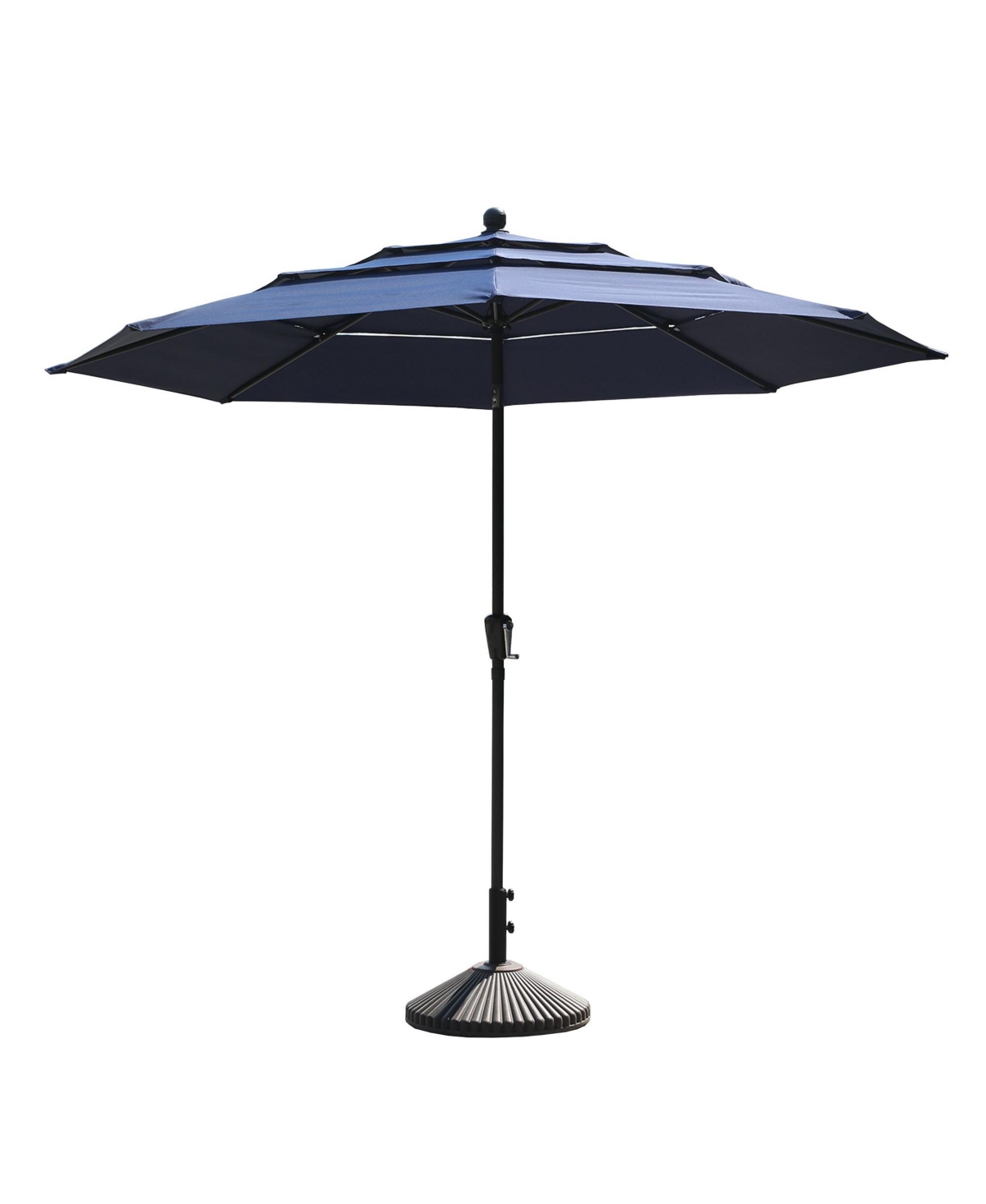 Click here for 10 Ft Patio Umbrella 3-Tier Outdoor Patio Table Um... prices